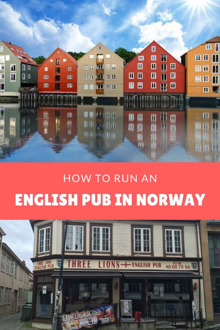 Adrian Douglas - Three Lions English Pub - Life in Norway