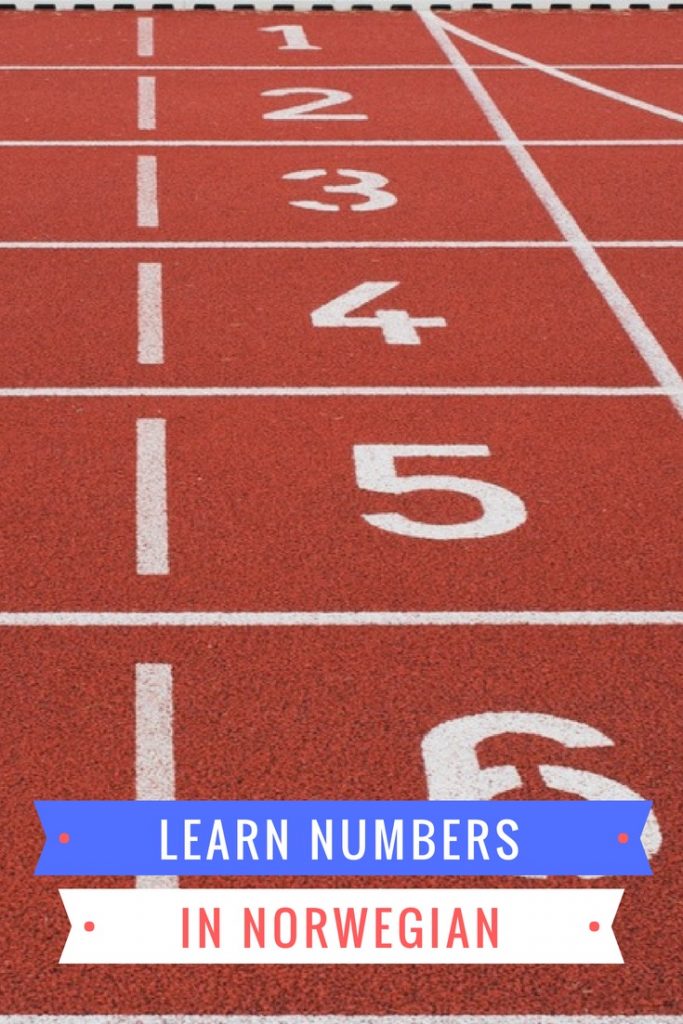 Learning the Numbers in Norwegian