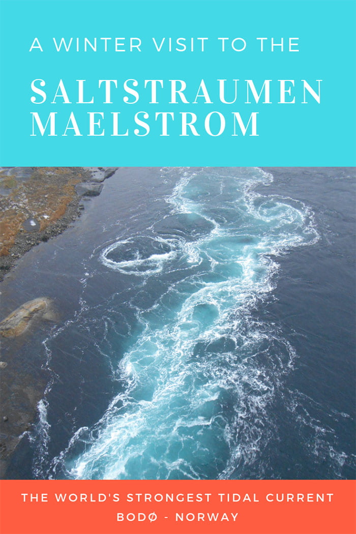 A Visit to Snow-Coated Saltstraumen