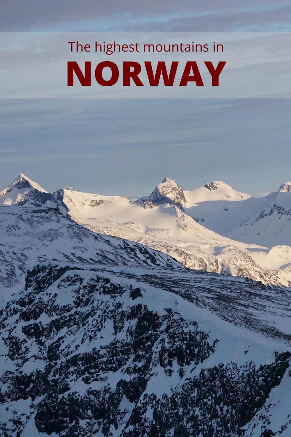 The Highest Mountains in Norway - Life in Norway