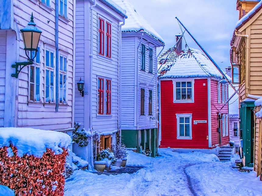 Bergen in the Winter: Photos from Norway's Second City - Life in Norway