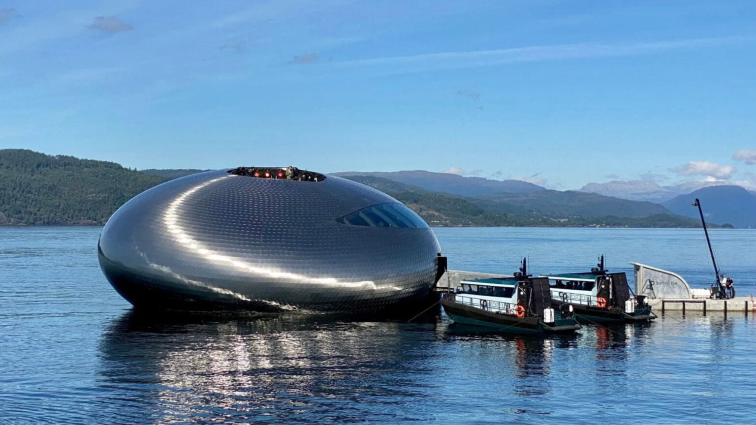 Norway’s ’Salmon Eye’ Opens in Hardangerfjord - Life in Norway