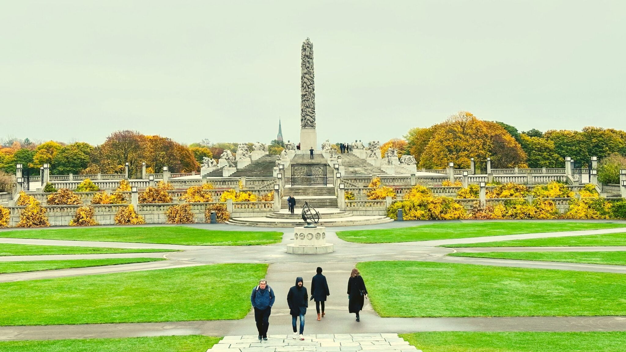 In Photos: Oslo’s Vigeland Park in Autumn - Life in Norway