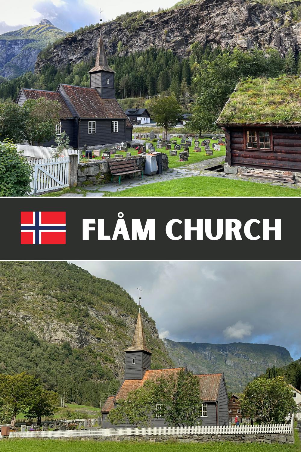 The Beautiful Walk to Flåm Church - Life in Norway