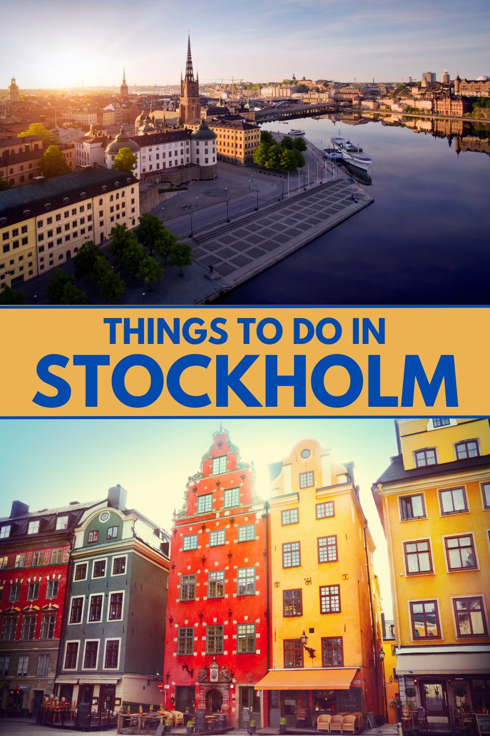 20 Things To Do In Stockholm, Sweden - Life in Norway